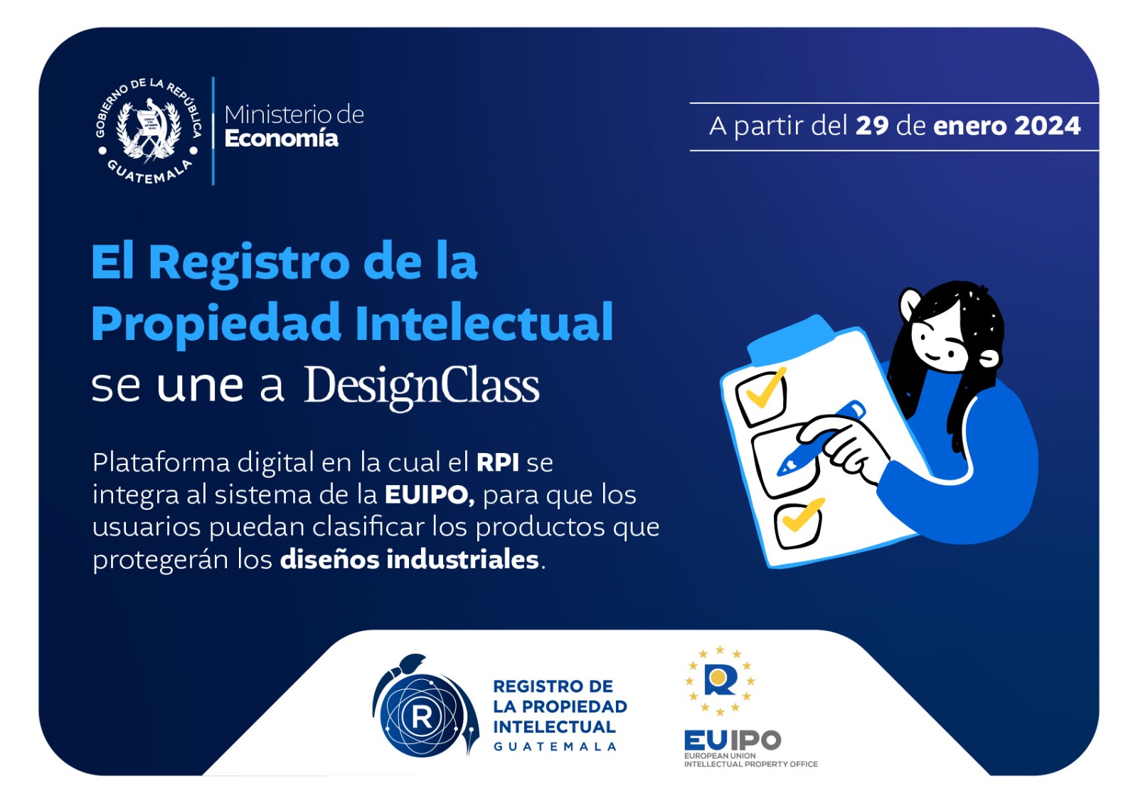 El Registro de la Propiedad Intelectual se une a DesignClass - Registro ...
